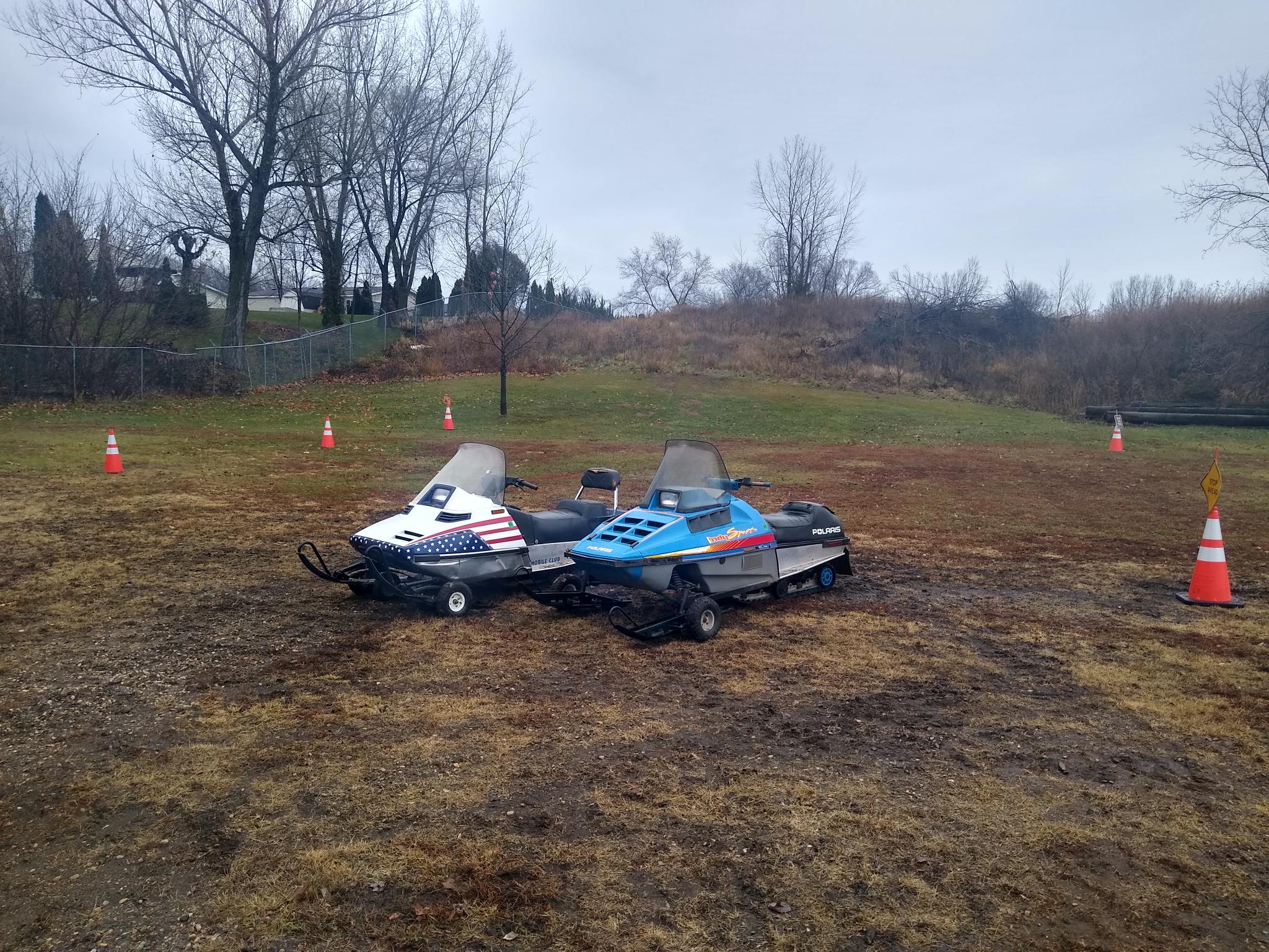 Youth Finished Their Snowmobile Safety Training and Driving Test Today ...